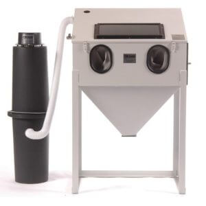 What is media blasting? | Blast Cabinets | Cyclone Manufacturing