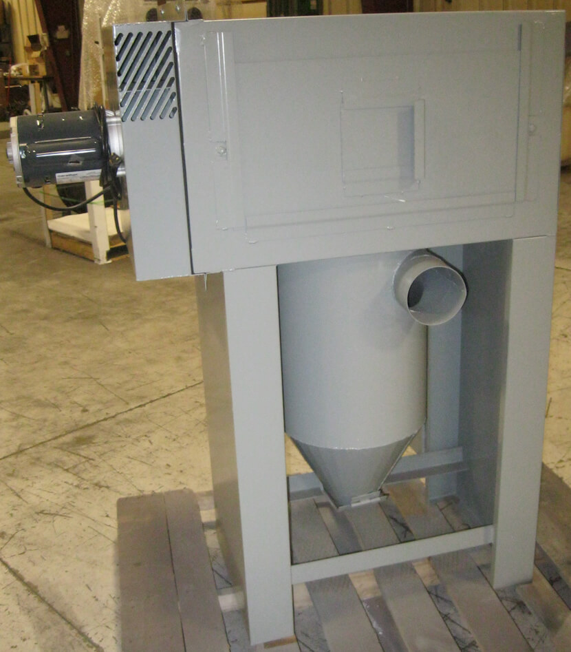 DS-355 Dust Extractor & Media Separator Combo | Cyclone Manufacturing
